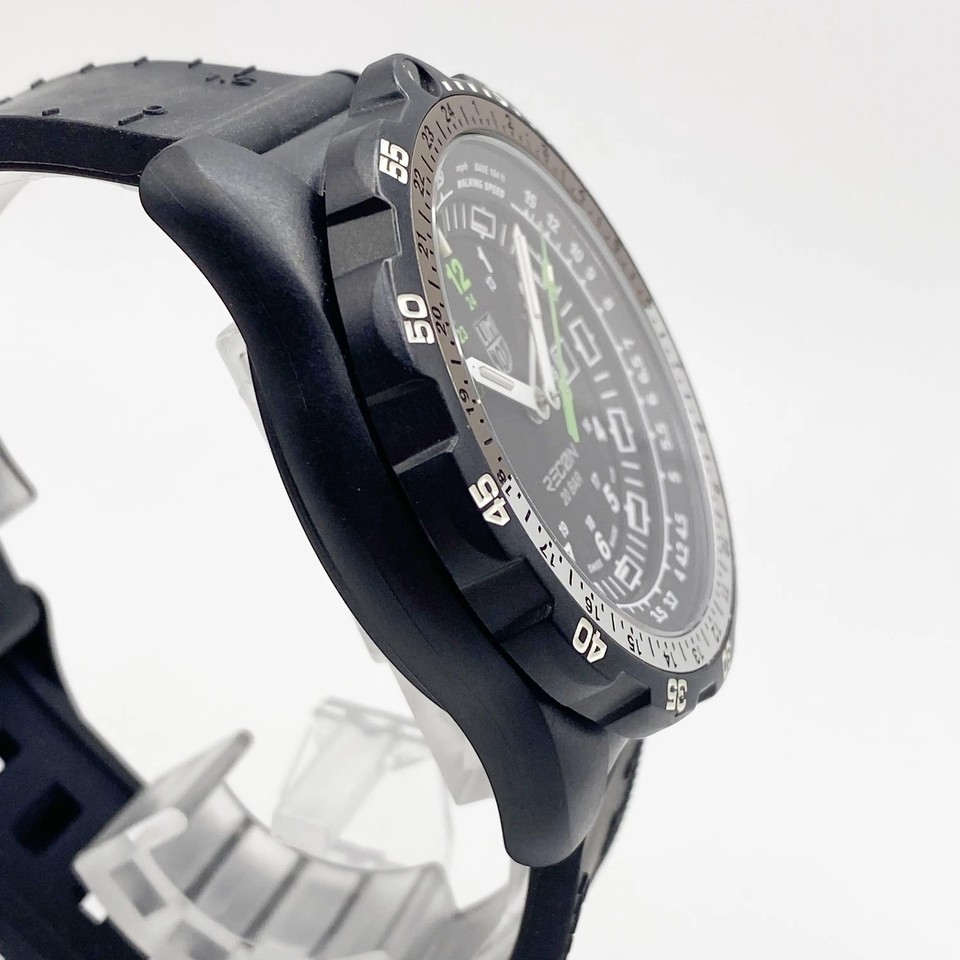 Luminox Recon NAV SPC GMT Compass Carbon Black Dial Men Quartz Watch XL ...