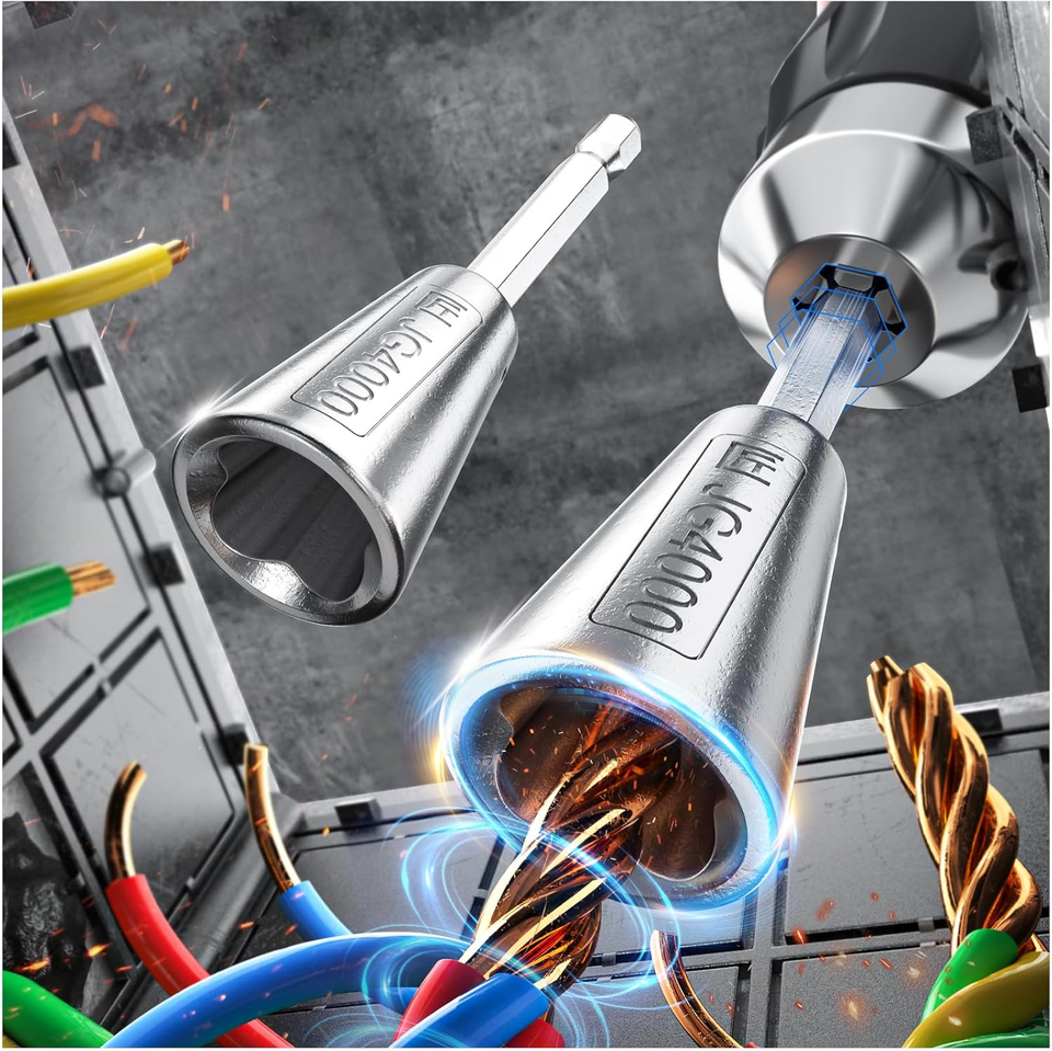 2025 Wire Twister Tool for Drill, 6MM Hex Shank Wire Nut Twister, Wire ...