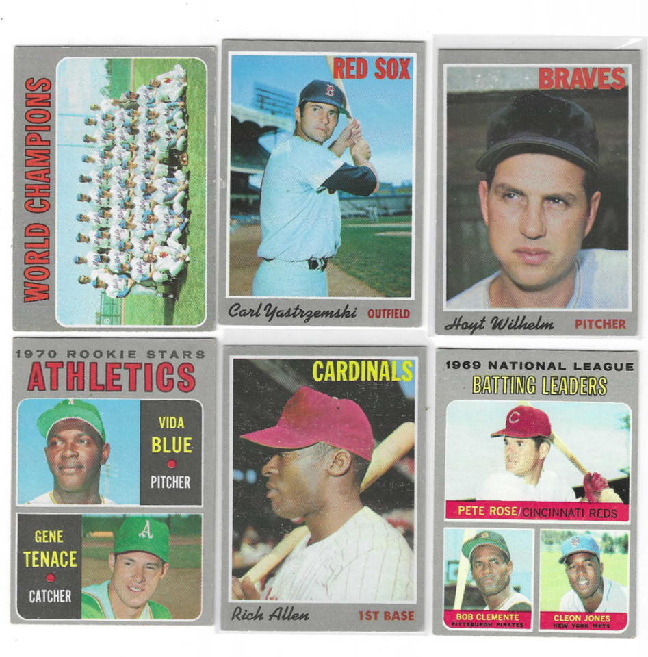 1970 Topps Baseball Complete Set With All Variations | eBay