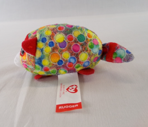 McDonald's 2019 TEENIE BEANIE BOO'S - 4" RUGGER The RACCOON - No Heart ...