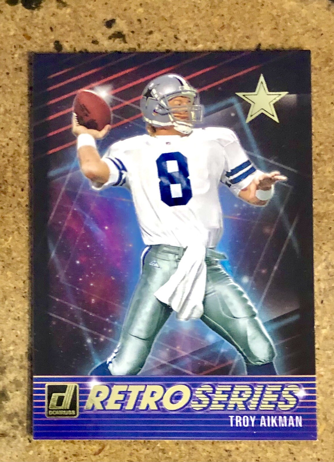 2021 Panini Donruss Football Retro Series Troy Aikman RS10 Dallas Cowboys | eBay