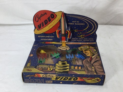1950s Vintage Captain Video Supersonic Space Fighters Boxed Complete ...