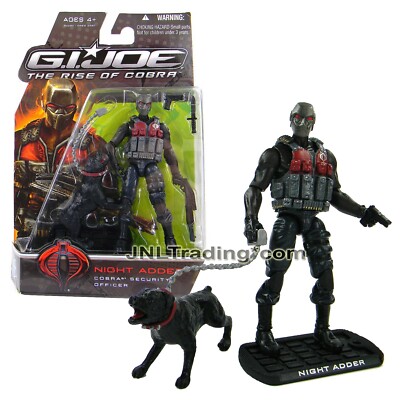 Year 2009 GI JOE Movie The Rise of Cobra 4" Figure Security Officer ...