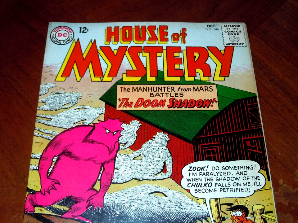 HOUSE OF MYSTERY #146 (DC 1964) VF-NM (9.0) cond. MANHUNTER | eBay