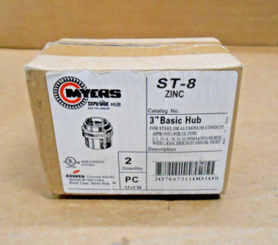 Conduit & Fittings - 2" Myers Hub