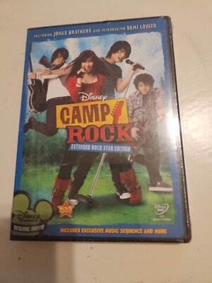 Camp Rock (DVD, 2008, Extended Rock Star Edition) NEW SEALED | eBay