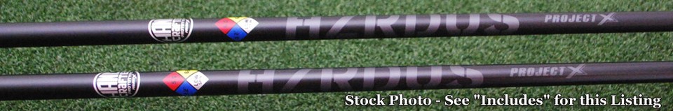 Project X HAND-CRAFTED HZRDUS Black 65g 5.5 Regular Shaft - Choose Tip ...