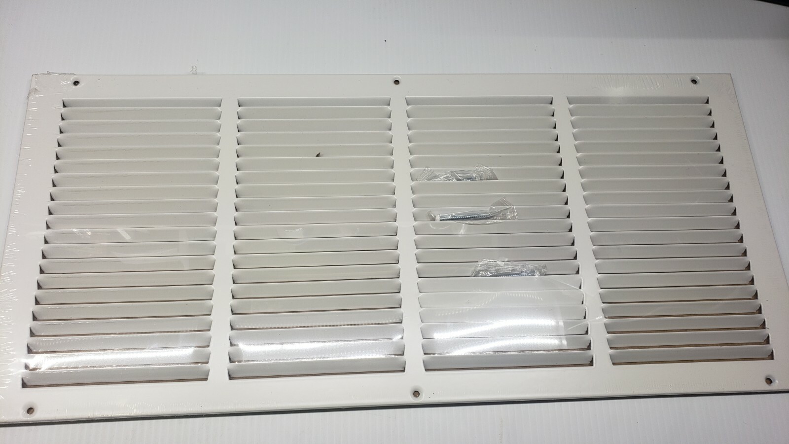 ProSelect White 24" X 10" Return Grille 1/2" Spaced Fins | eBay