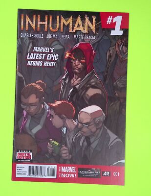 Inhuman #1 2014 Marvel Comics 1st App High Grade Comic Book A88-74 | eBay