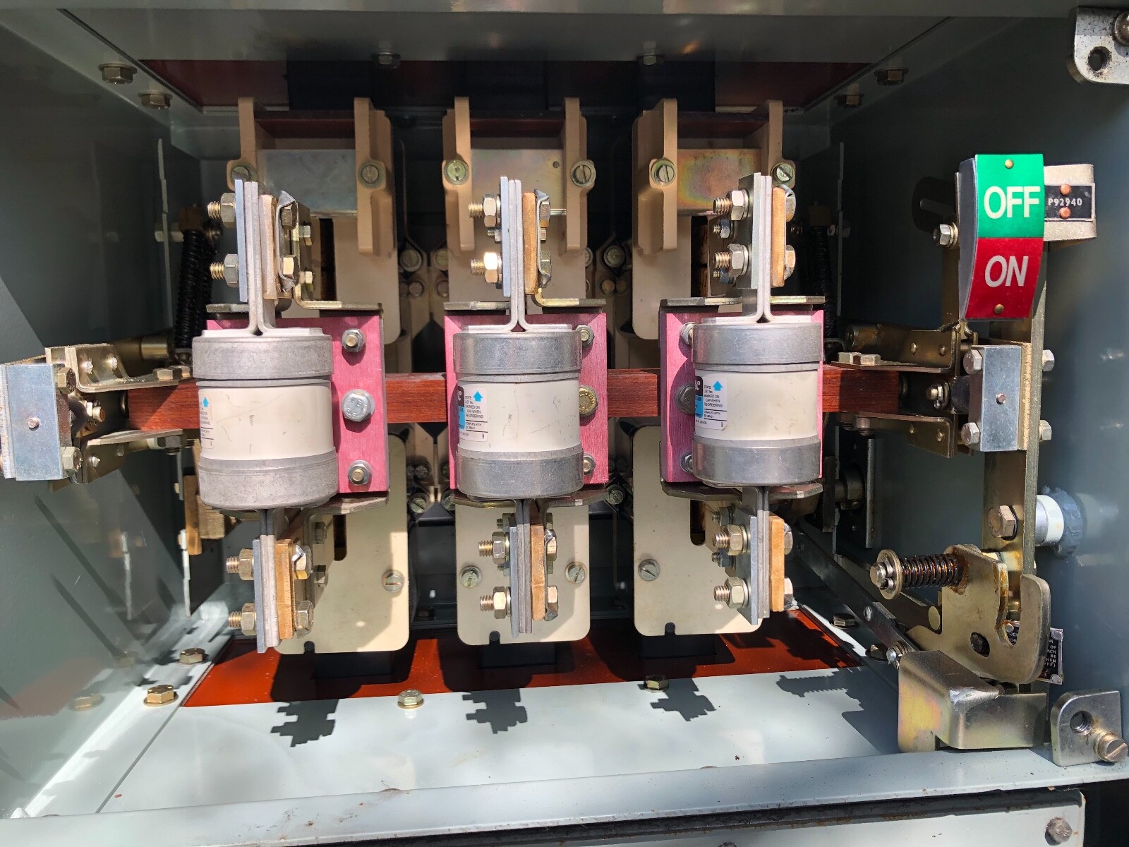 ENGLISH ELECTRIC COMBINATION FUSE-SWITCH TYPE HD 400 AMP 440VAC STOCK ...