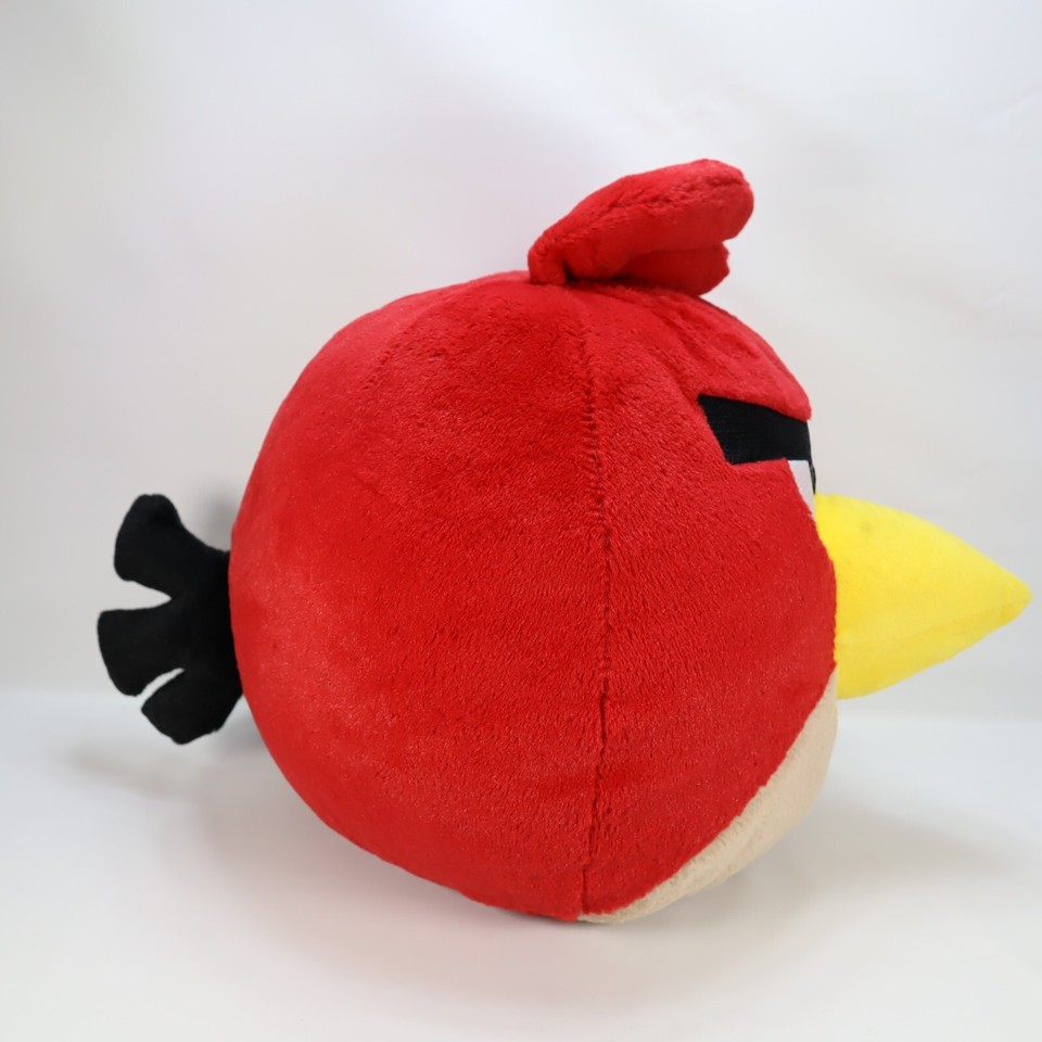 Angry Birds 11” Tall Rovio Terence Red Plush LARGE 2010 Stuffed Commonwealth Y2K | eBay