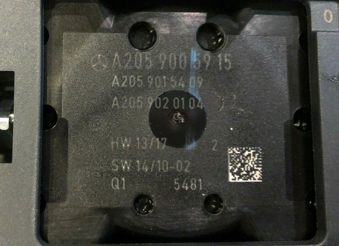 2016 2017 MERCEDES C300 C63 AUDIO NAVIGATION SWITCH KNOB, PART ...