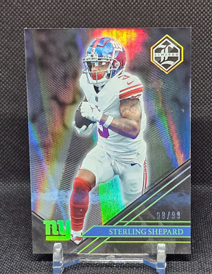 2022 Panini Limited Football Sterling Shepard #75 New York Giants 08/99 ...