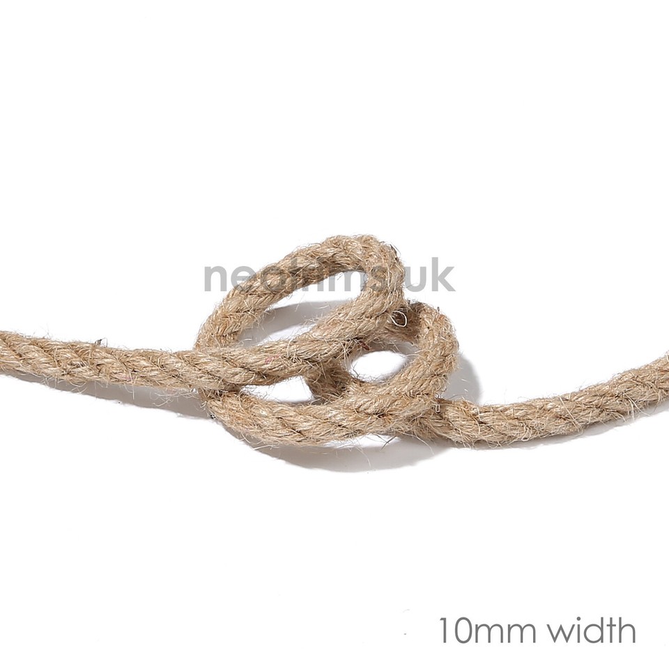 Jute Twine String Rope,Garden Decoration Cord,3 Ply,2mm,4mm,6mm,10mm ...