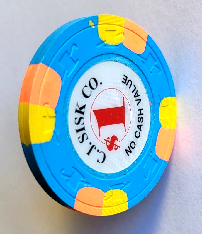 $1 C.J. Sisk Co. "MANUFACTURER'S SAMPLE" No Cash Value - LAS VEGAS ...