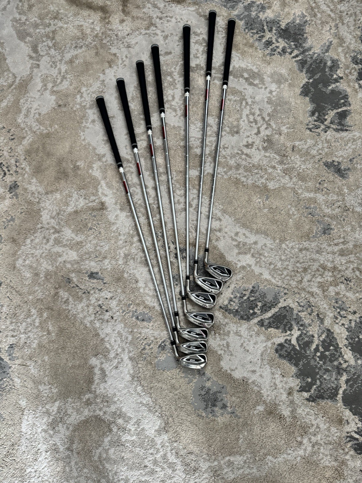 Taylor Made M3 Irons 4-PW KBS Steel Shaft Stiff-Flex (Lightly Used) | eBay