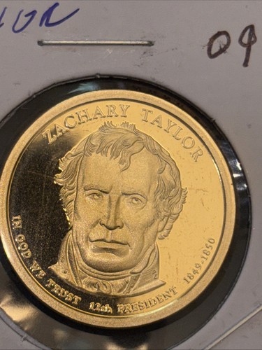 2009 S Presidential Dollar -Zachary Taylor- PROOF BU | eBay