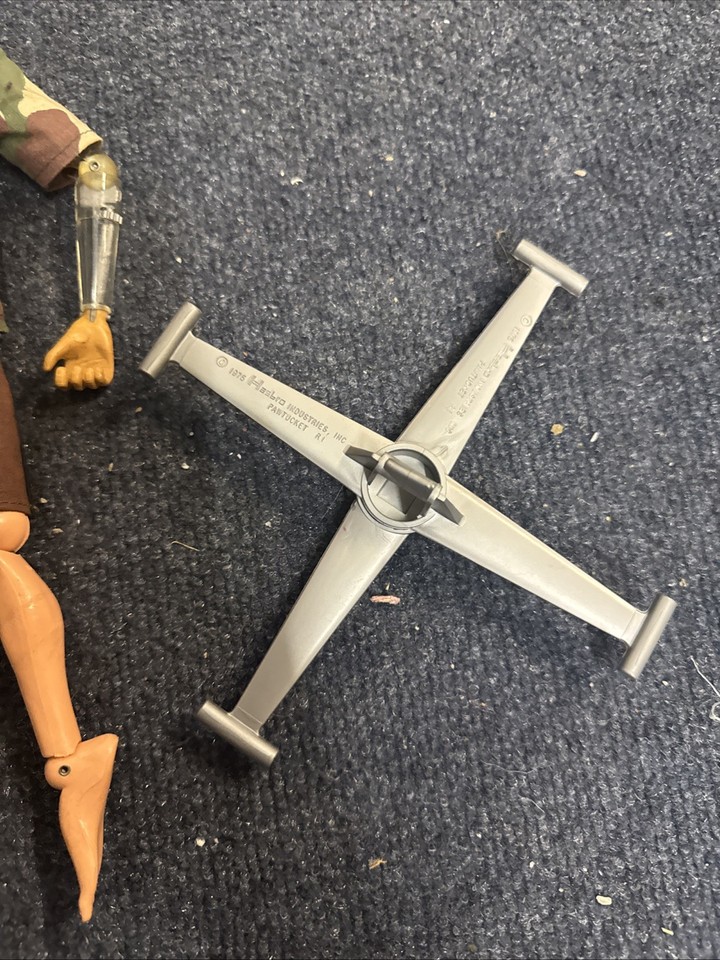 A2 GI Joe Adventure Team Mike Powers Atomic Man Hasbro damage 1970's ...