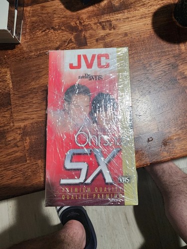 JVC T-120 SX PREMIUM QUALITY GOLD Blank VHS Tape 6-hrs *Sealed* 4pack | eBay