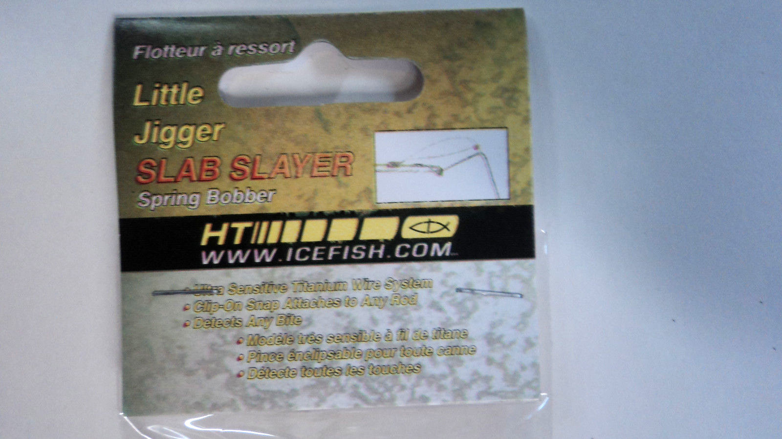 HT Little Jigger Slab Slayer Spring Bobber, TWO, Ultra Sensitive #SSB ...