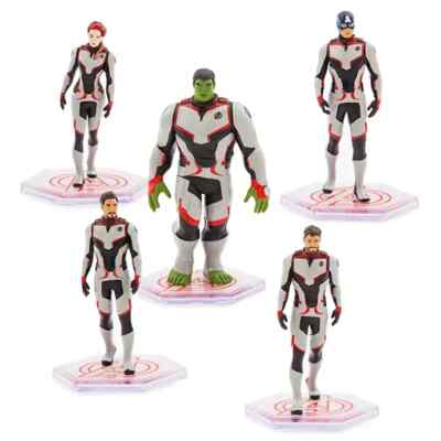 Disney Store Marvel Avengers Figurine Playset 5 Piece Action Figure ...