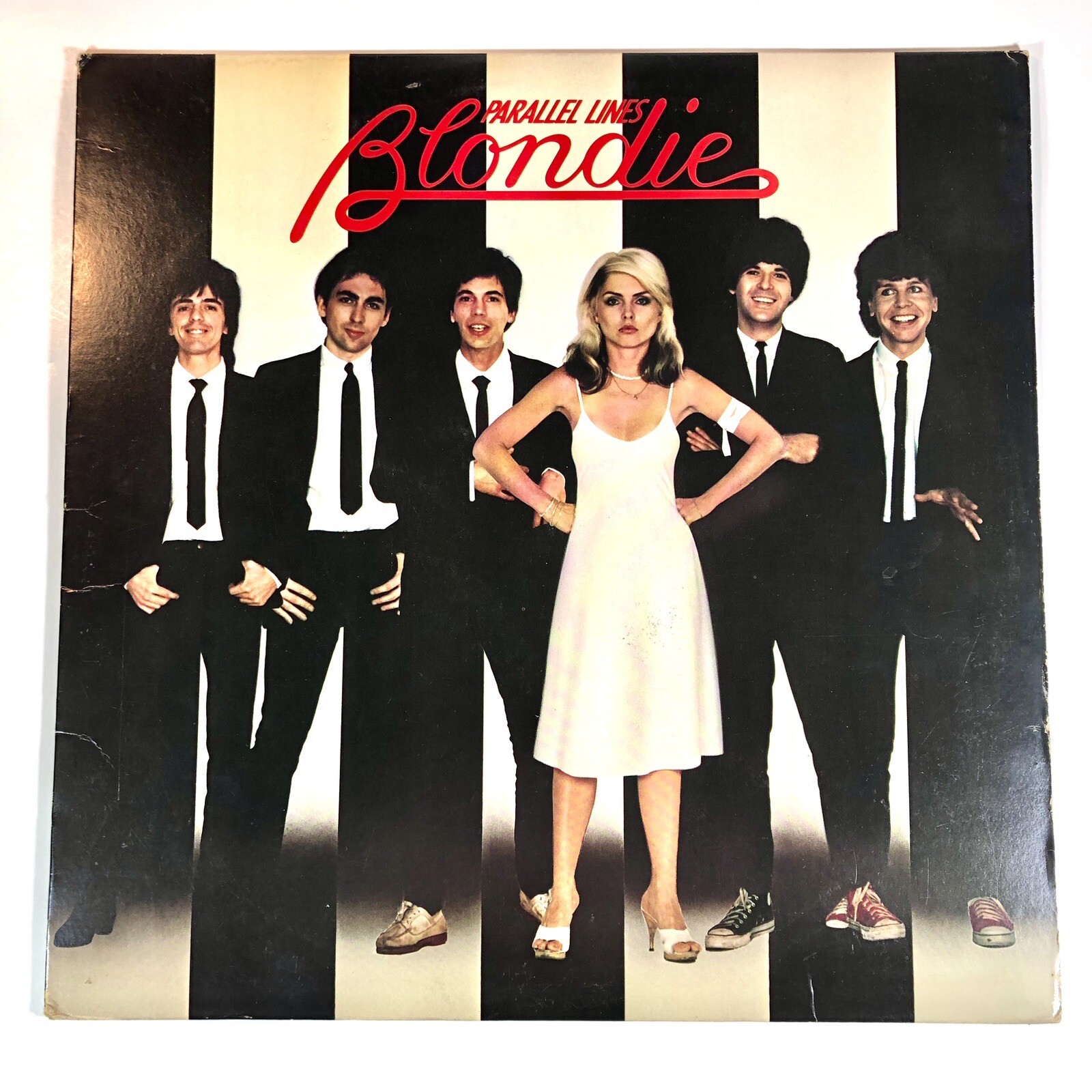 Blondie Parallel Lines Vinyl 1979 Album CHR 1192 Terre Haute Heart of ...