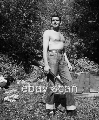 GENE BARRY BERRY BARECHESTED BEEFCAKE 8X10 PHOTO 18 | eBay