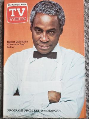 Philadelphia Inquirer-TV Week- Robert Guillaume "Soap" Feb.26-March4 ...