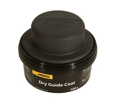Mirka Dry Guide Coat Black with Applicator 100g to Use for light Colour ...