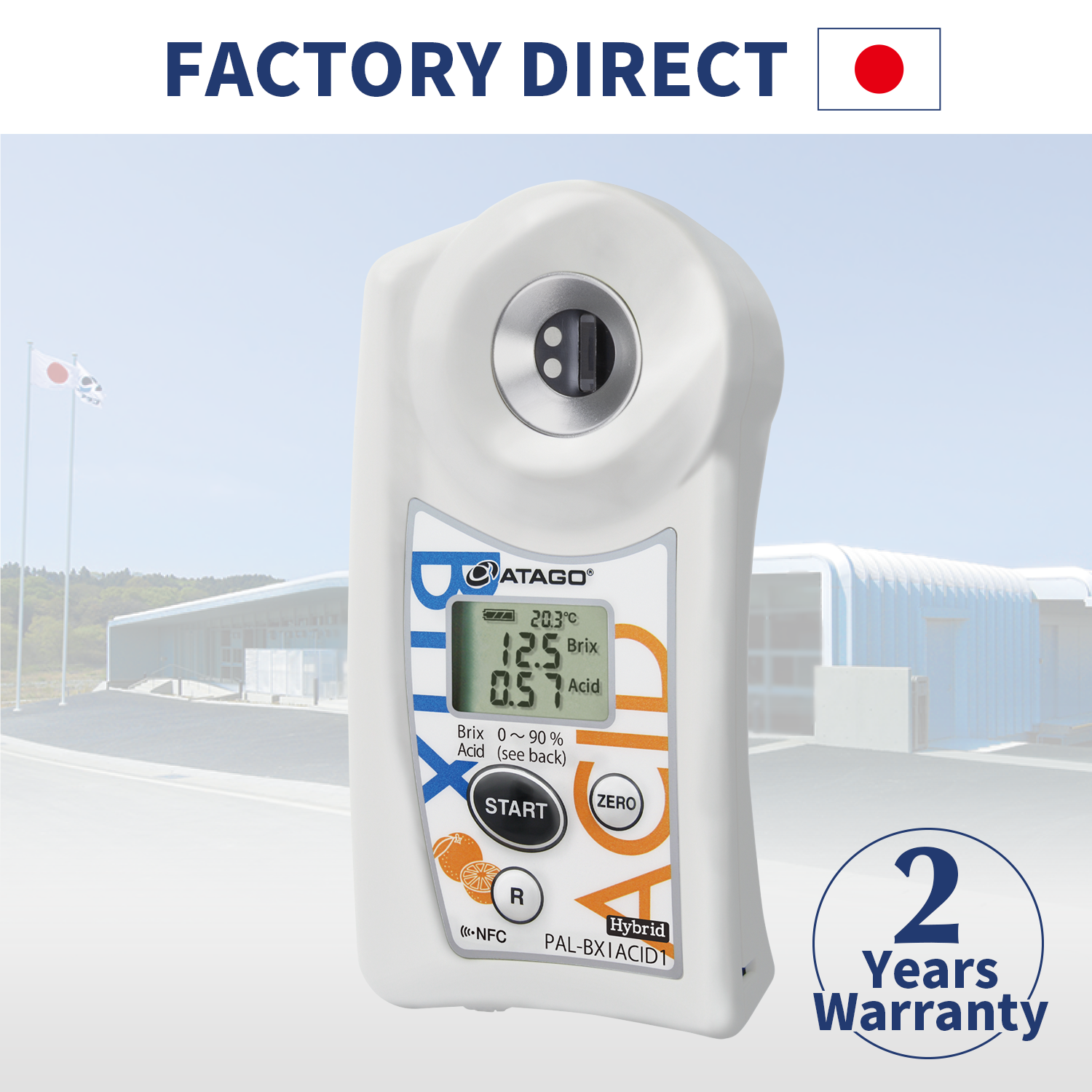 ATAGO Pocket Brix-Acidity Meter (Citrus) PAL-BX|ACID1 Master Kit | eBay