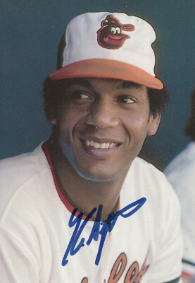 KEN SINGLETON HAND SIGNED 3x5 COLOR PHOTO+COA BALTIMORE ORIOLES | eBay