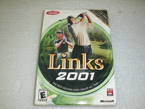 Microsoft Links 2001 Golf Sim Game in Factory Sealed Retail Box/New | eBay