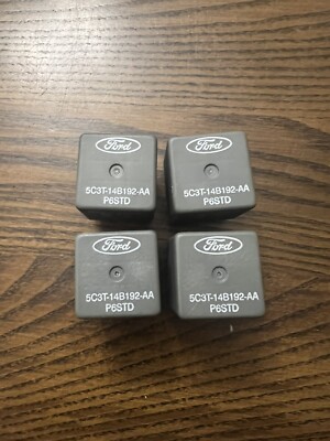 Lot Of 4 Ford multi-purpose 4 pin relay P6STD 5C3T-14B192-AA tested | eBay