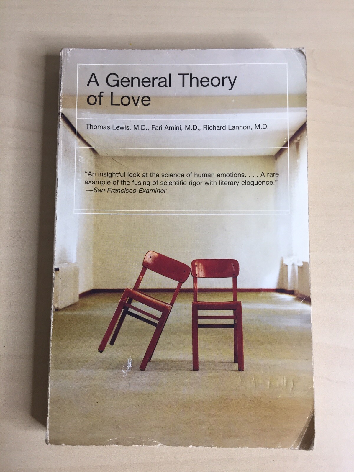 A General Theory of Love by Fari Amini, Thomas Lewis and Richard Lannon ...
