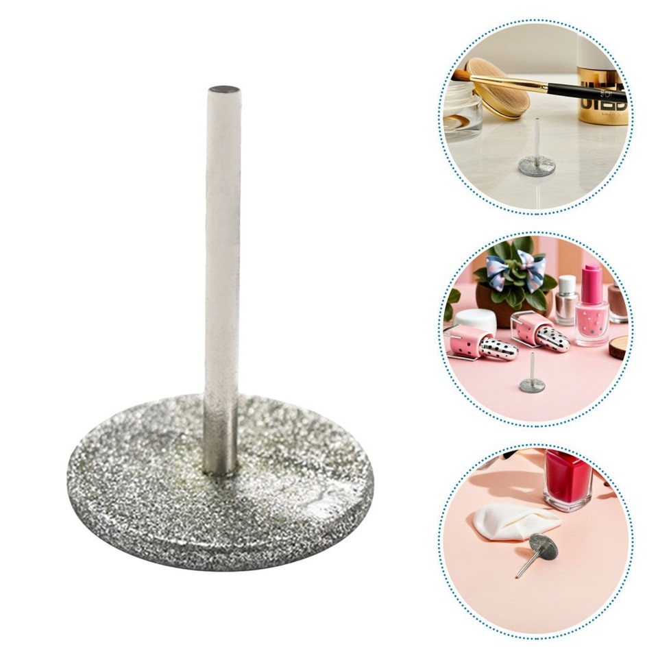 20mm Nail Sanding Disc: Stainless Steel Manicure Flat Sandpaper Disc ...