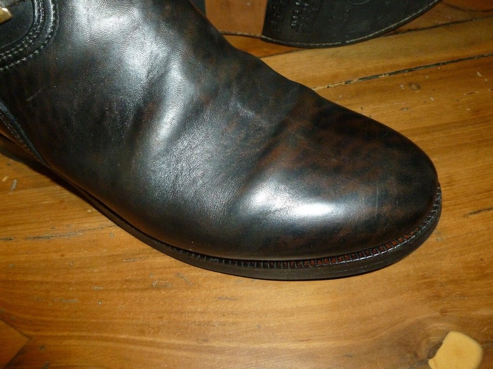 Motor Moto Dress Engineer Boots 8.5 9 Italian Horsebutt Brown Core ...