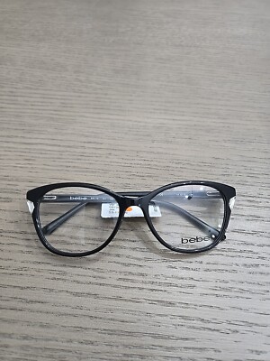 Bebe BB 4178 001 Black 53-17-135 Cateye Womens Eyeglasses Frames (A5 ...