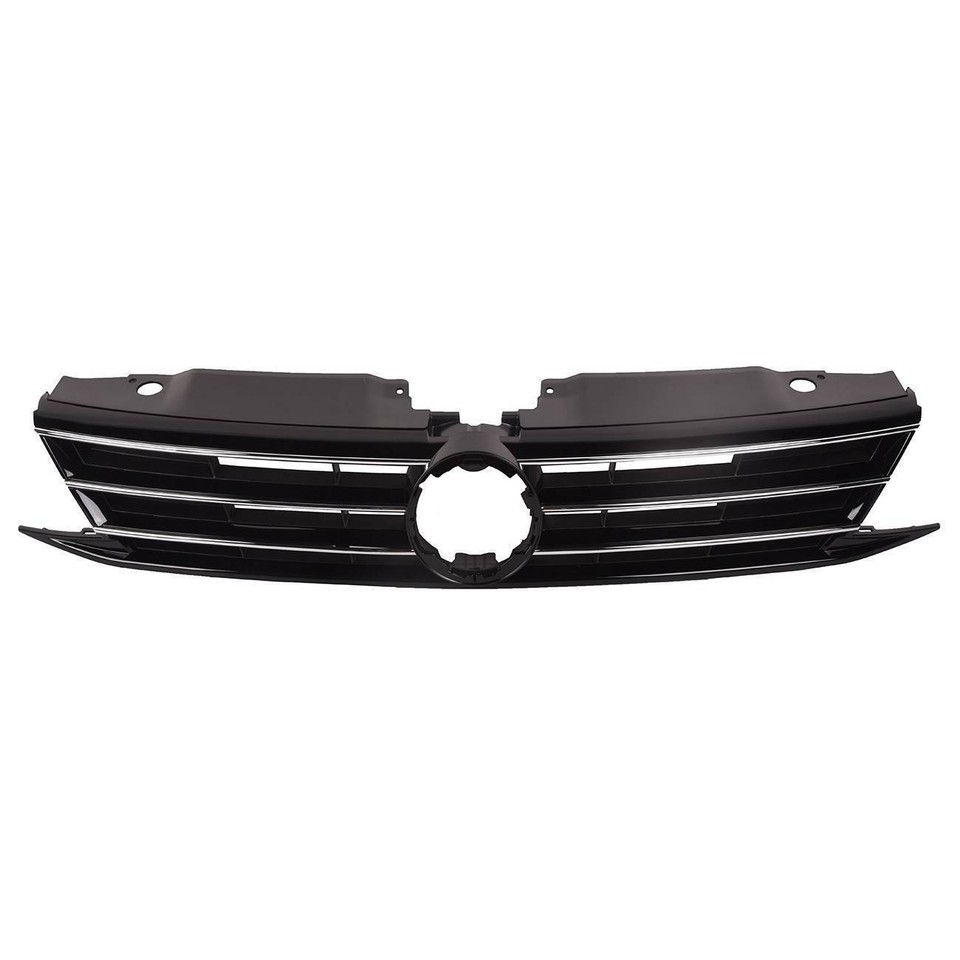 For 2015 2016 2017 2018 VW Volkswagen Jetta Front Bumper Chrome Grille ...
