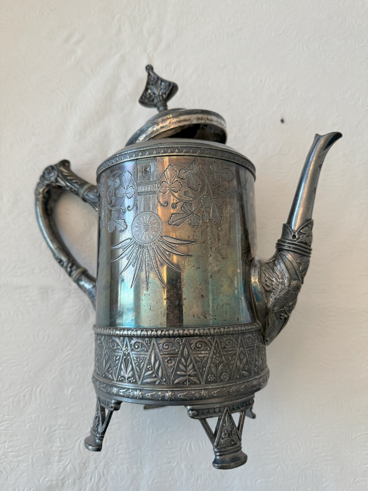 (050) Meriden B. Company Silverplate Hollowware No. 1926 Coffee Pot | eBay