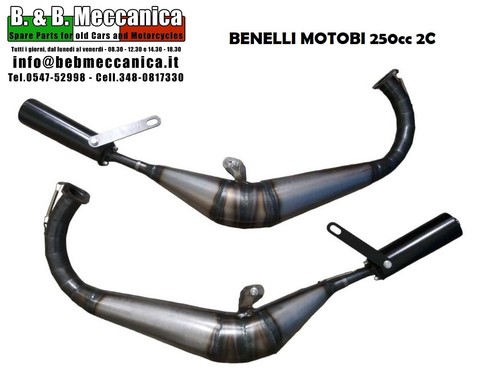 Paire Expansions Pot D'Échappement Racing Benelli 250 2C (X) | eBay