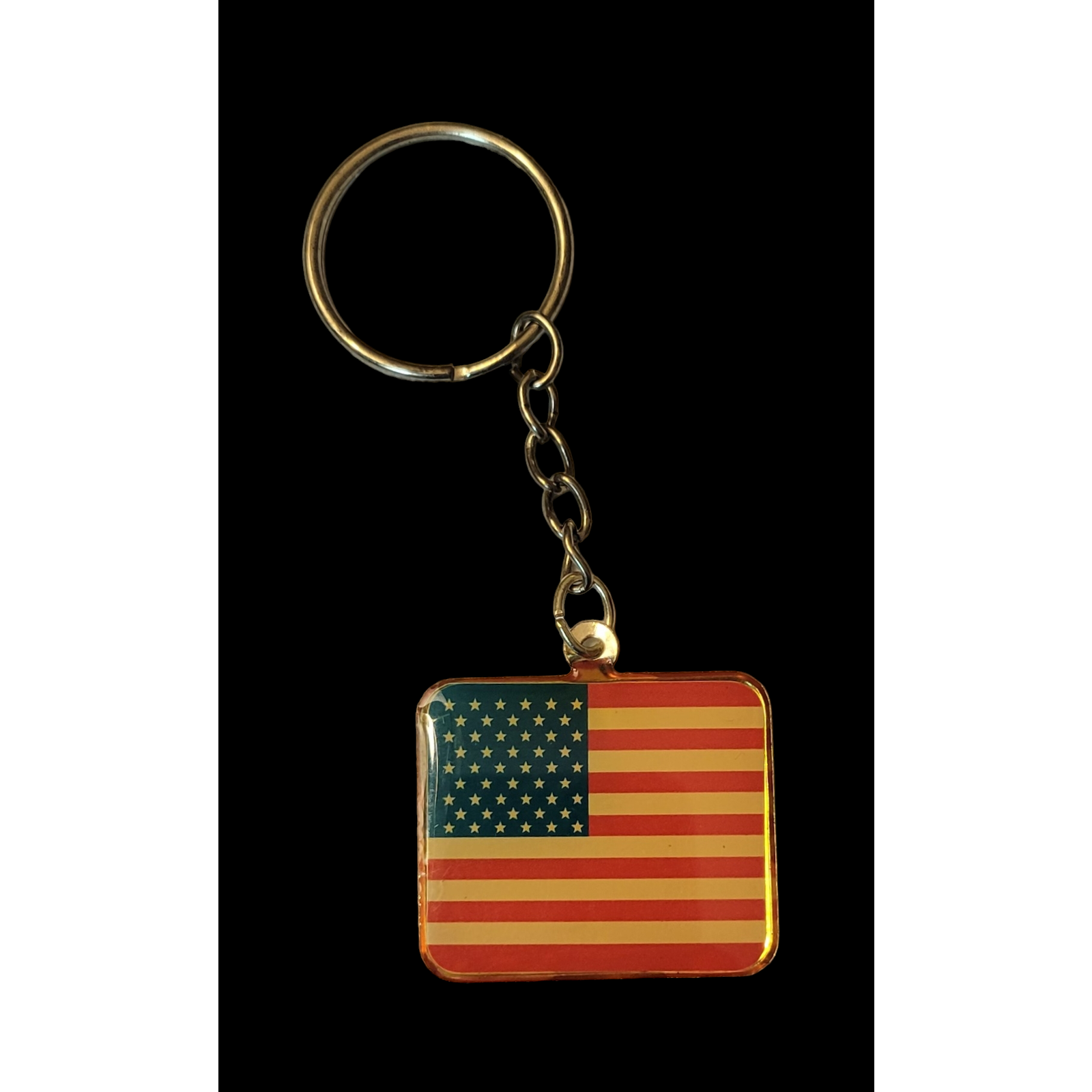 Vintage US Flag Keychain "Veterans of Foreign Wars of the United States ...