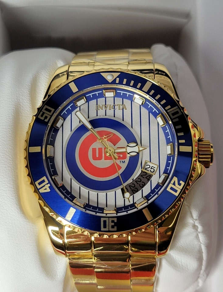 New Invicta Pro Diver 42mm MLB Chicago Cubs men's automatic watch NH35 ...