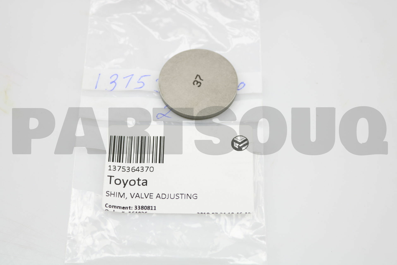 1375364370 Genuine Toyota SHIM, VALVE ADJUSTING 13753-64370 | eBay