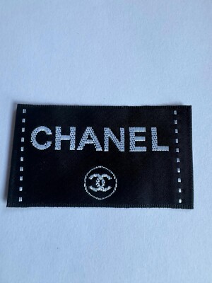 Genuine Chanel Label Clothing Garment Sewing Replacement Label Tag ...