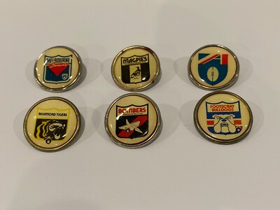 Vintage AFL Badges - Various Teams | eBay Australia