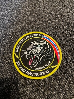 Nato Tiger Meet 2012 Patch For Sale. | eBay