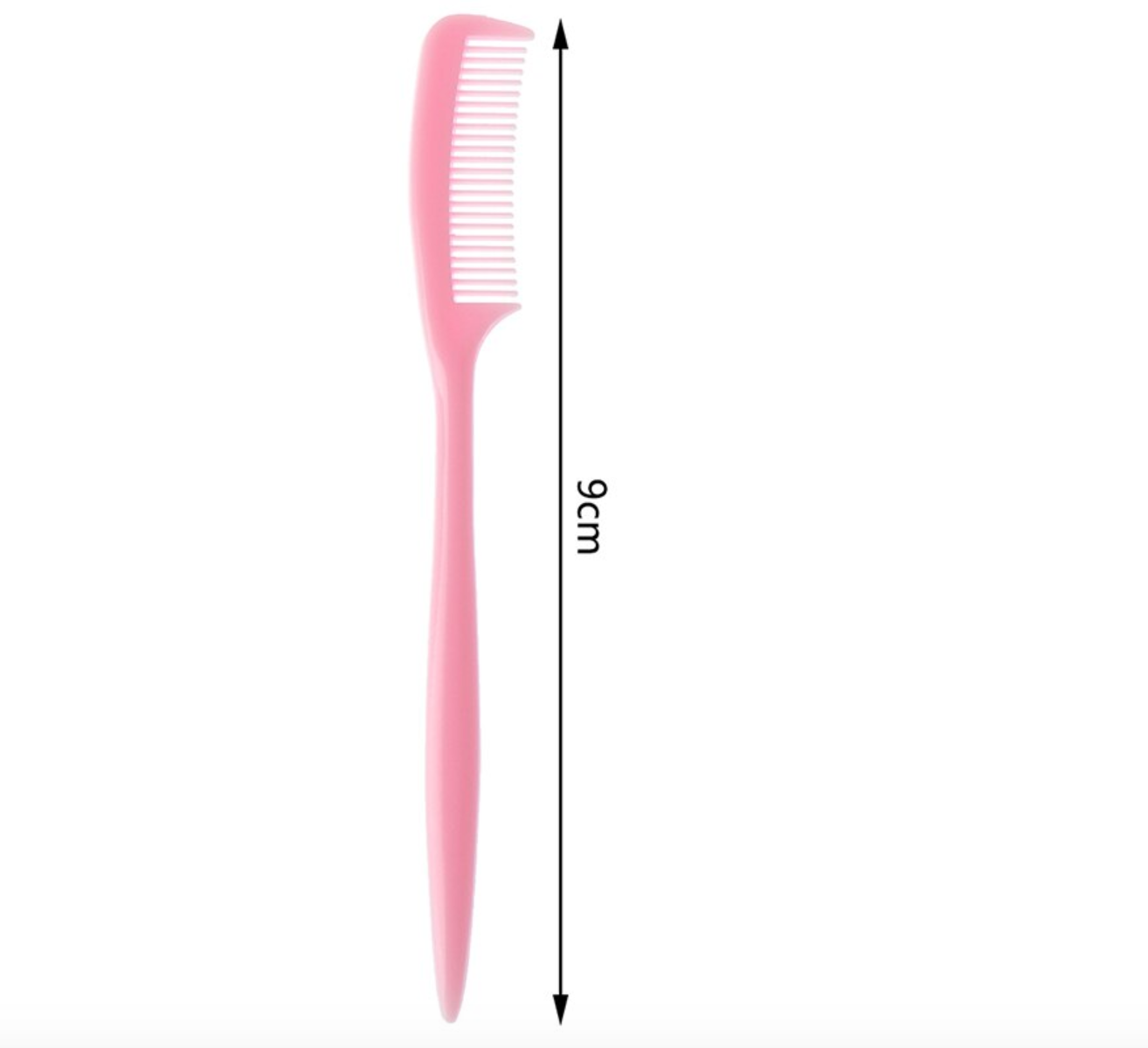 Lash & Brow Comb - Mini Eyebrow Eyelash Extension Comb Pink Wand Cute ...