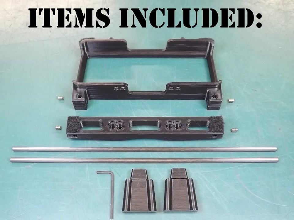 RCDM Body Mount Truss For The Axial Jeep "Mighty" FC Crawler Body SCX10 ...
