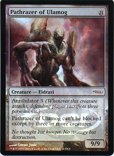 Pathrazer of Ulamog (WPN) FOIL Promo NM Creature Special MAGIC MTG CARD ...
