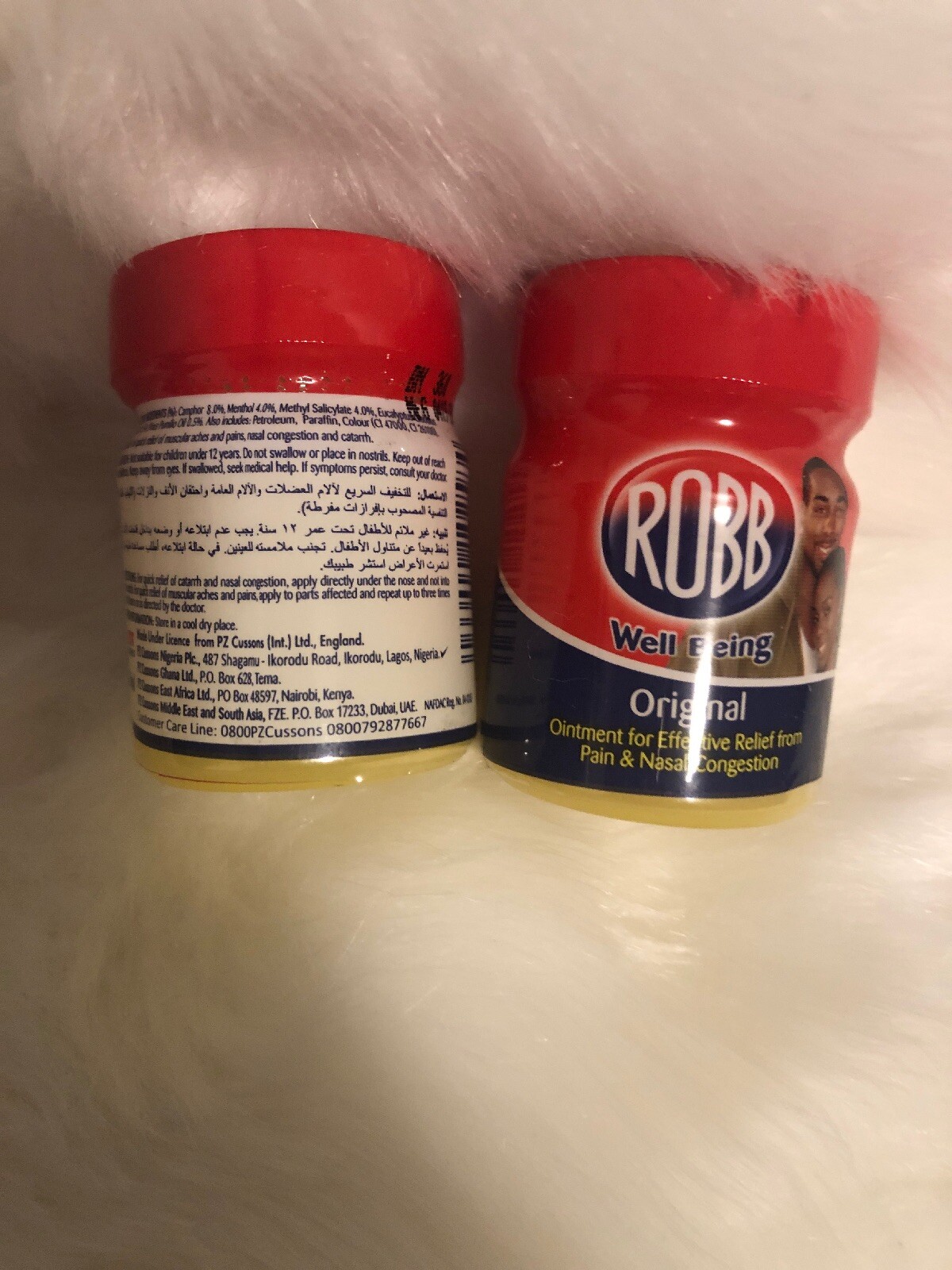 2 X ROBB Pain Relieving Well Being Original Ointment. USA SELLER. LOT ...
